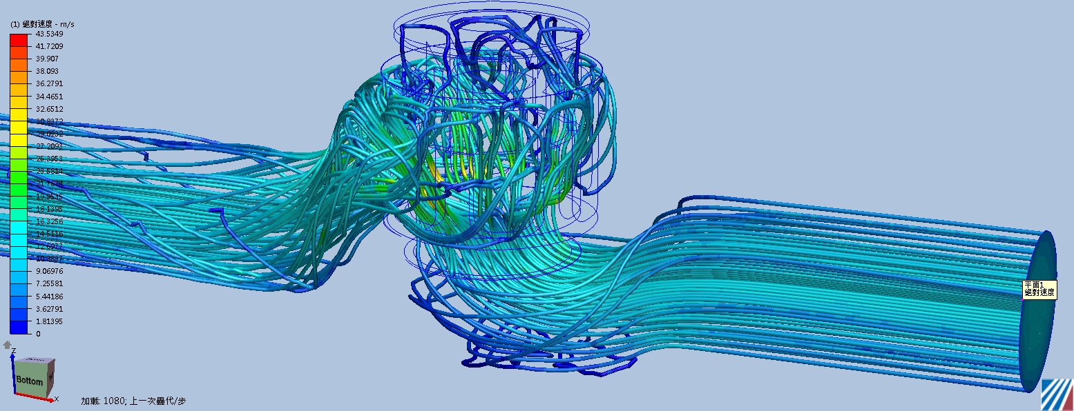 CFD Simulation Diagram - Wyeco Auto Valves Co., Ltd.